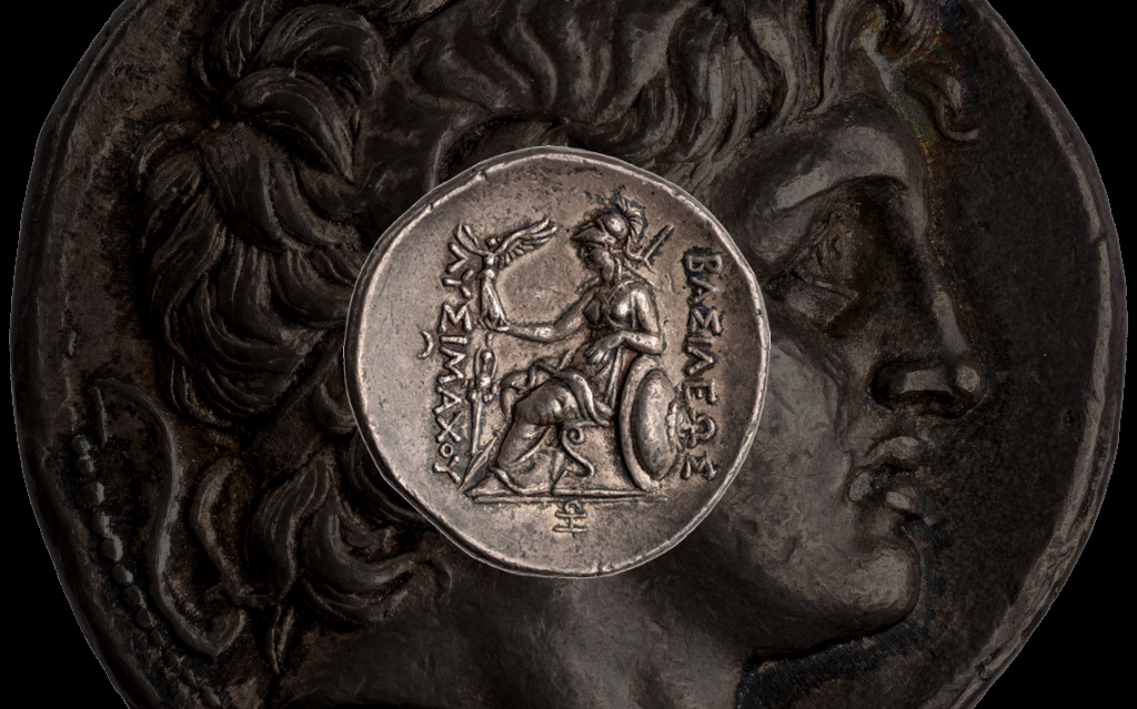 Silver Tetradrachm of Lysimachus Pergamum. 287-BC-282-BC. – Just Money